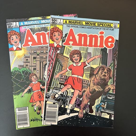 Vintage | Other | Annie 982 Marvel 12 Complete Musical Adaptation Of ...